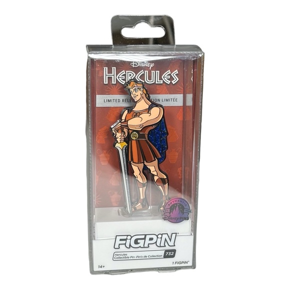 Disney | Other | New Disney Parks 222 Figpin 732 Hercules Pin Limited ...